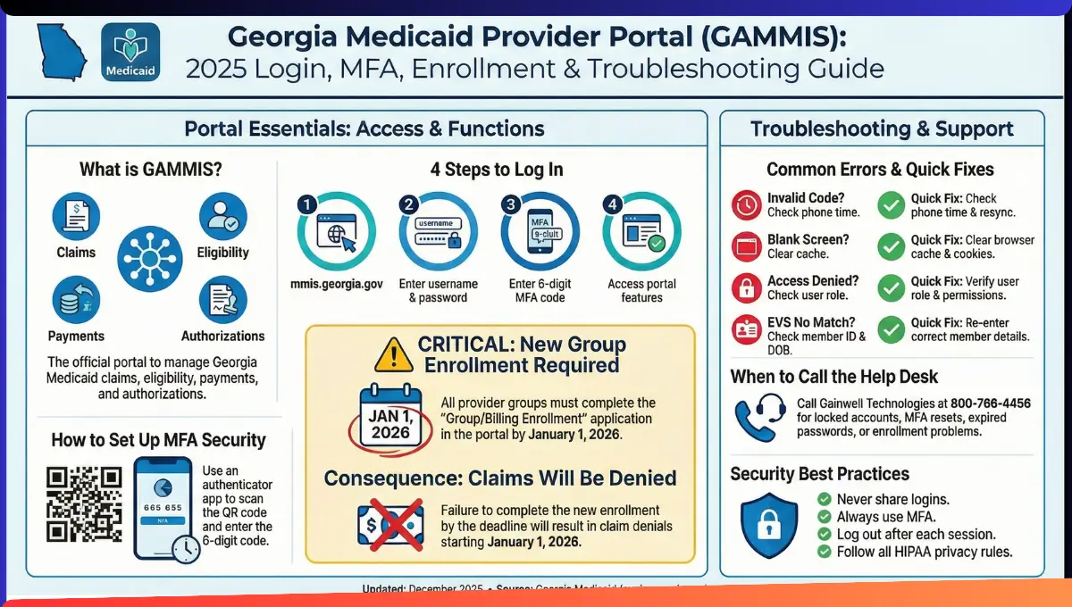 Georgia Medicaid Provider Portal Login & Enrollment 2026